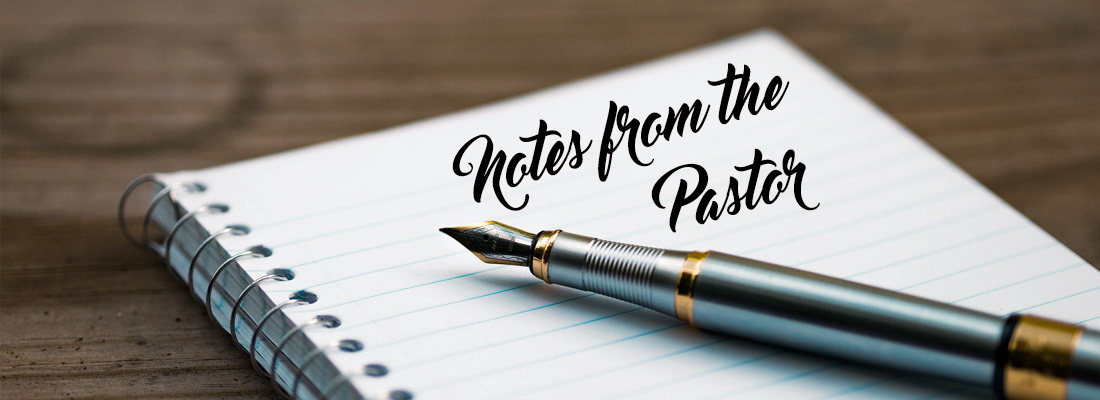 Pastor Notes - EMMAUS BIBLE FELLOWSHIP CHURCH